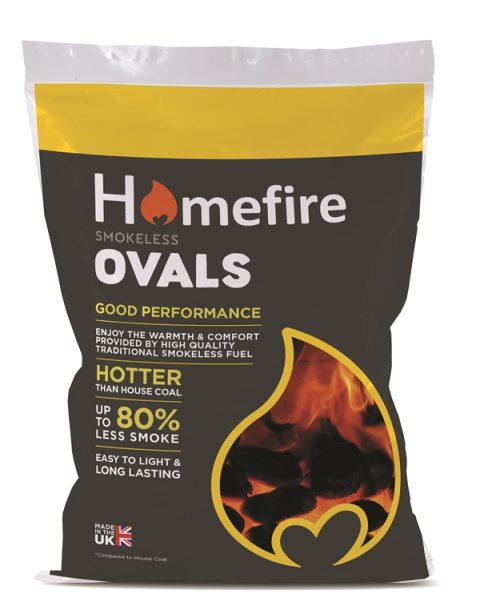 Homefire Ovals Smokeless coals - Porretta Supplies Coventry